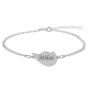 You and Me - Set bratari personalizate din argint inimioara pentru ...